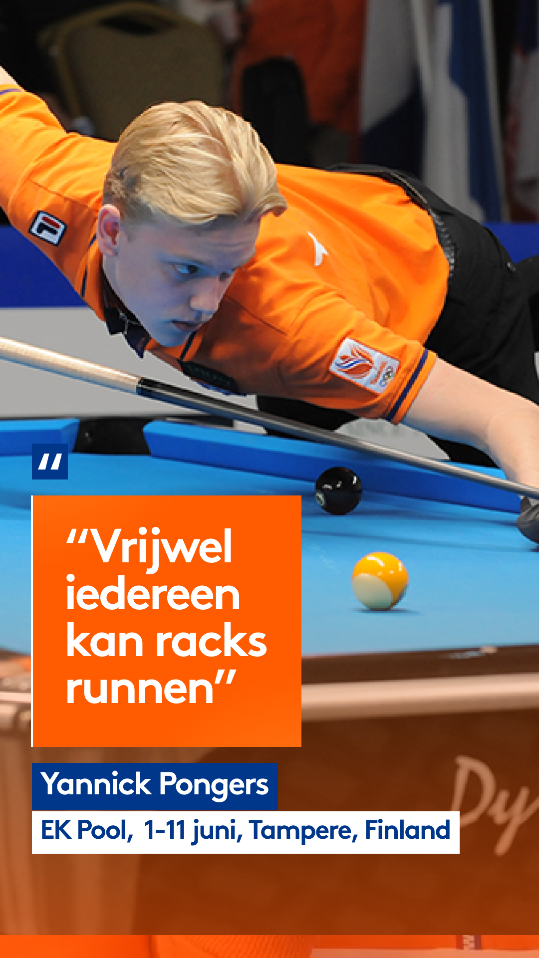 “Ik kijk er naar uit om mijn land te representeren” | KNBB